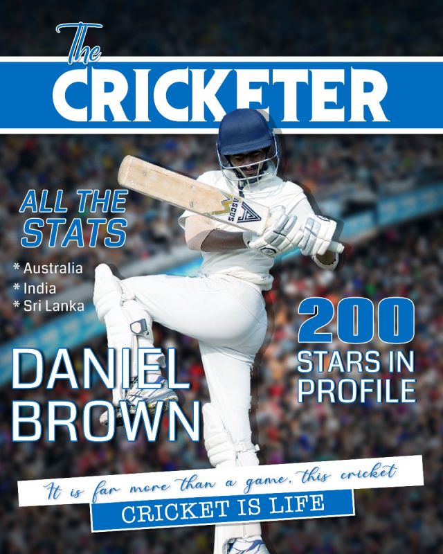 Cricket Magazine Cover Design