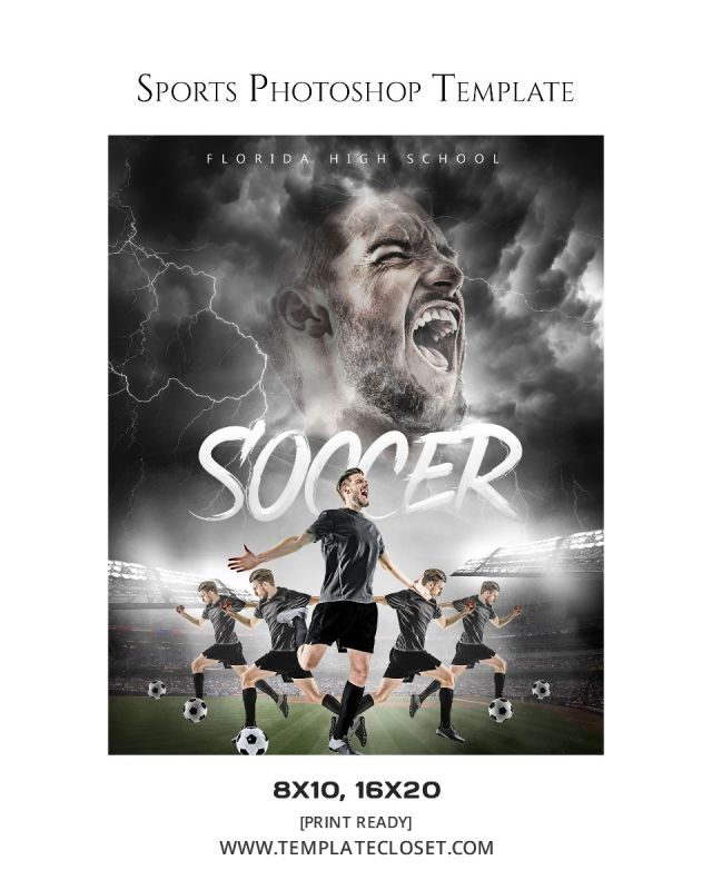 soccer flyer background