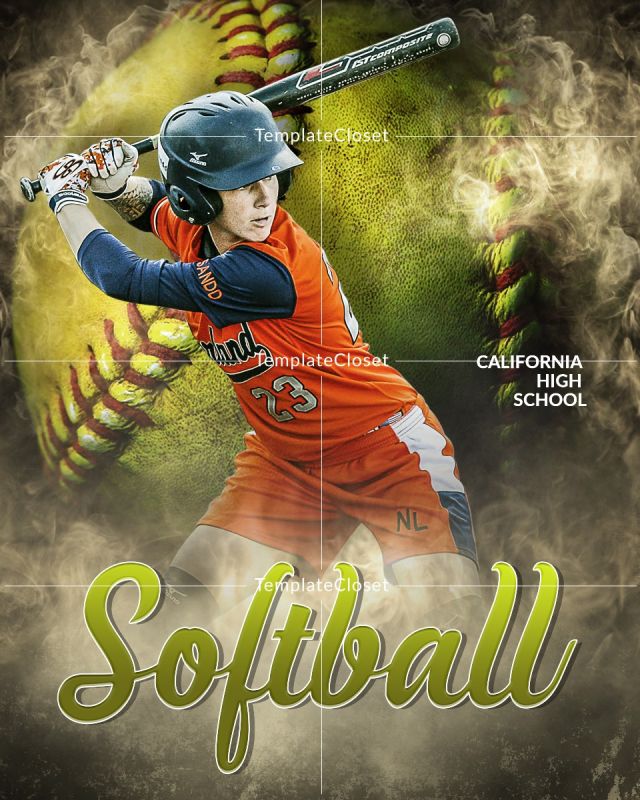 creative softball pictures