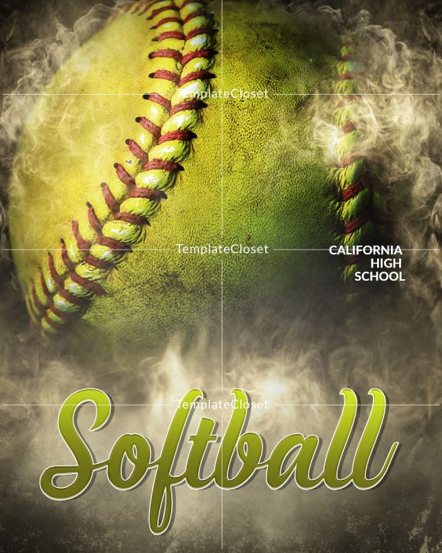 creative softball pictures