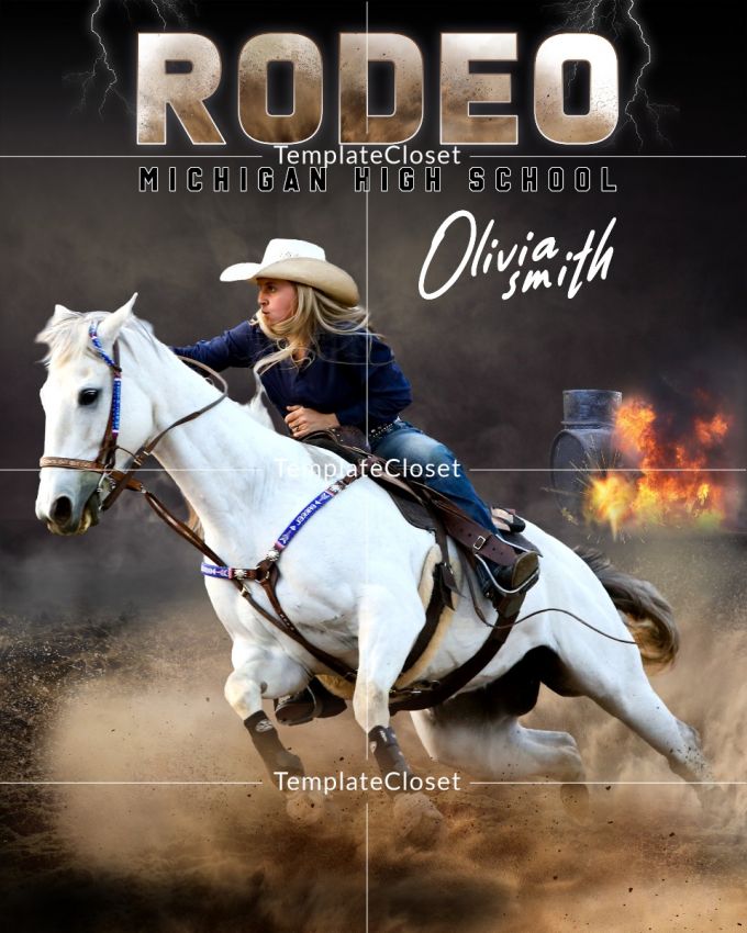 Rodeo Olivia Smith Template Photography