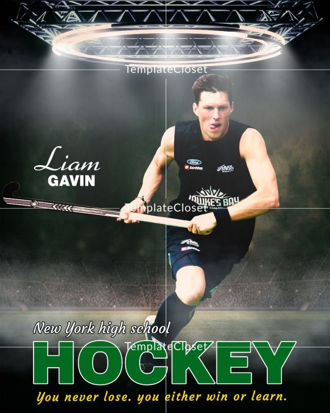 Hockey Liam Gavin Template Photography