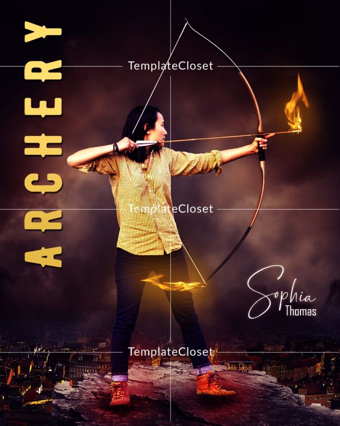 Archery Sophia Thomas Template