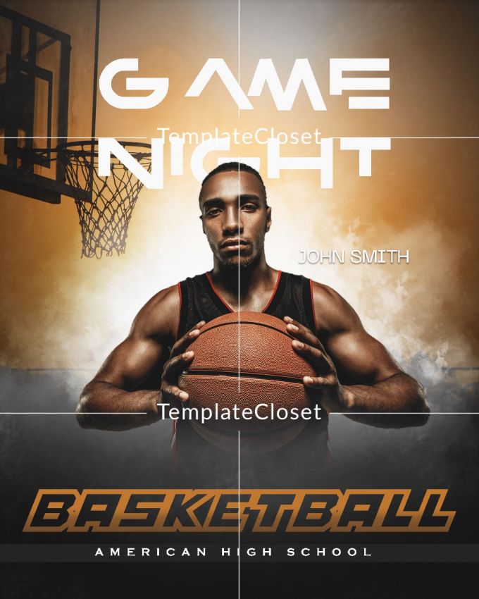 Basketball Game Night Photography