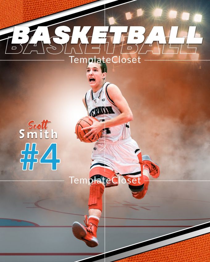 Basketball Scott Smith Template