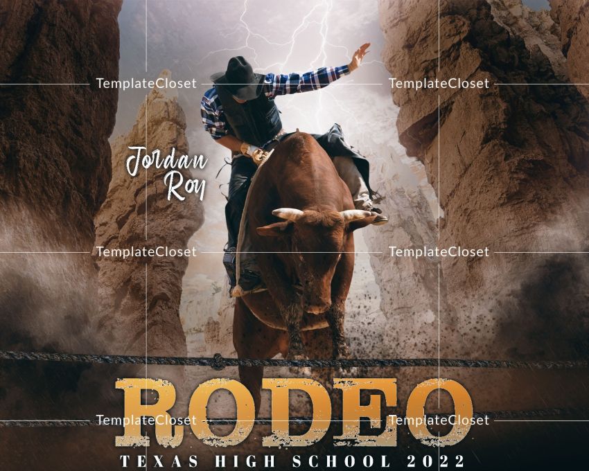 Rodeo Jordan Roy Template Photography