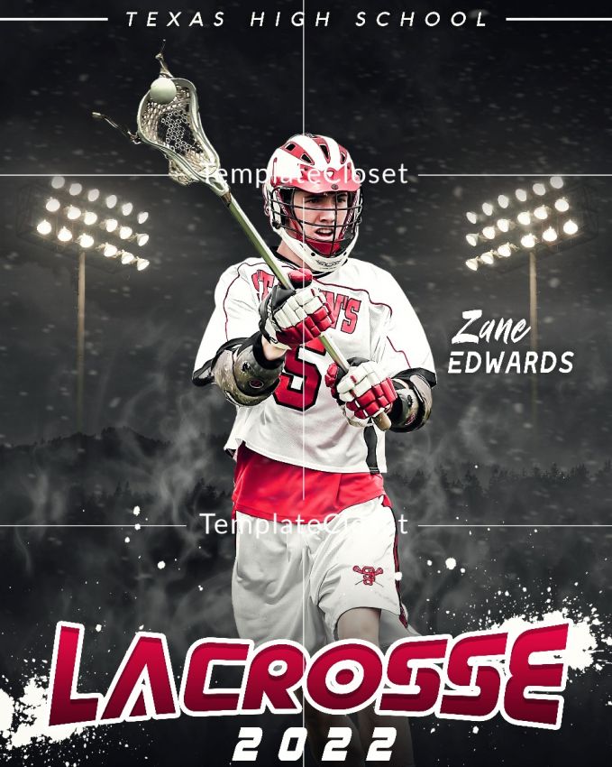 Lacrosse Zane Edwards Template Photography