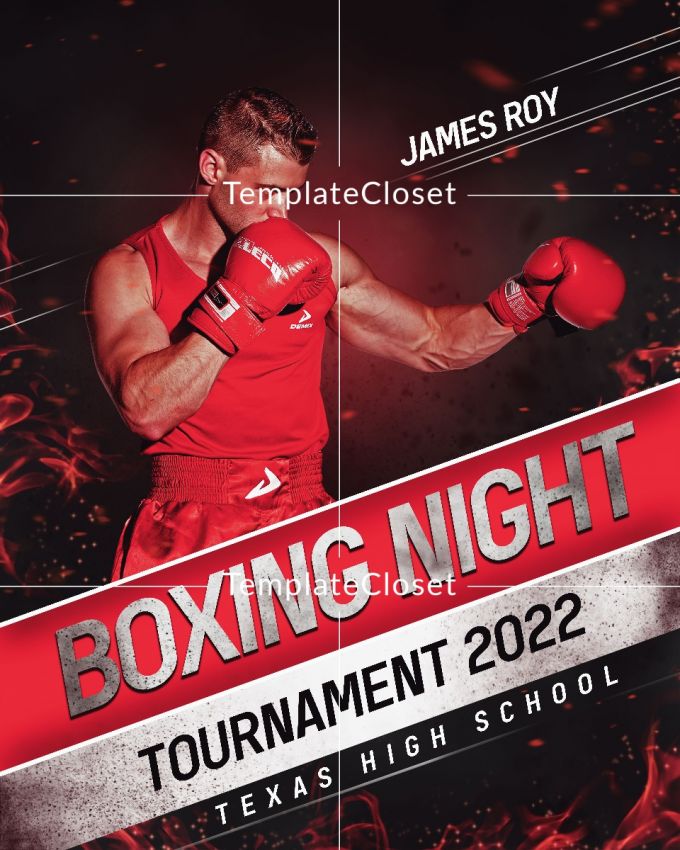 Boxing Night Template
