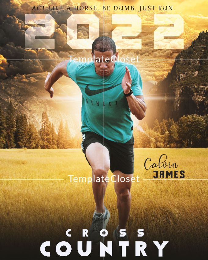 Calvin James Cross Country Photography Template