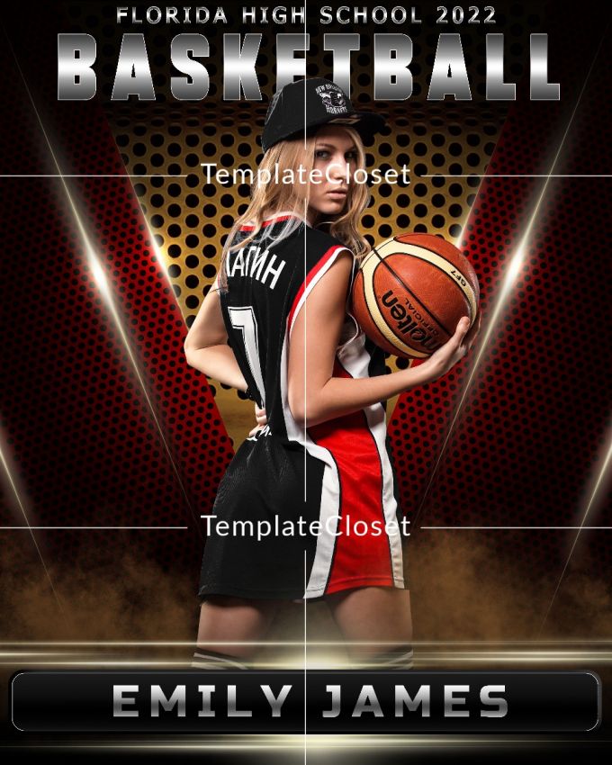 Emily James Basketball Photography Template