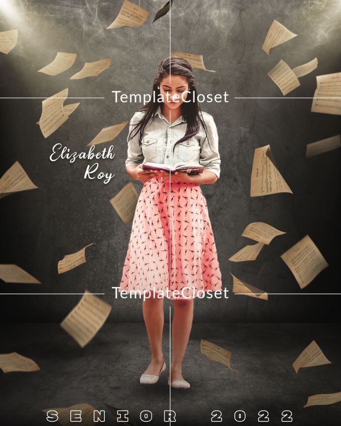 Elizabeth Roy Senior Photography Template