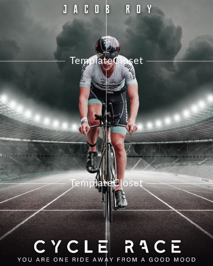 Jacob Roy Cycle Race Photography Template