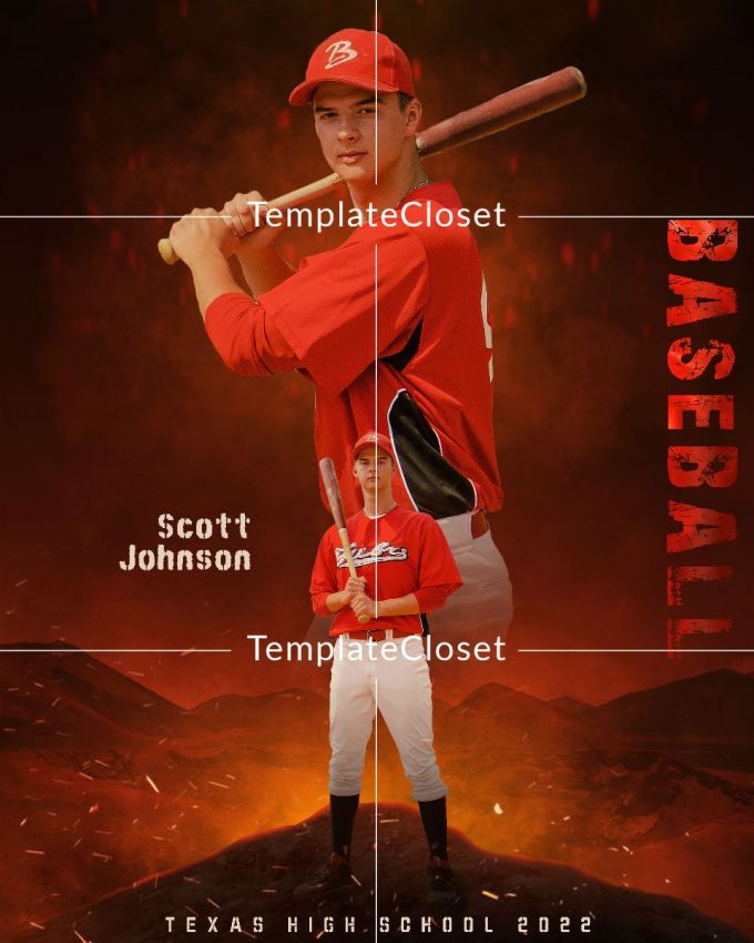 Scott Johnson Baseball Photography Template