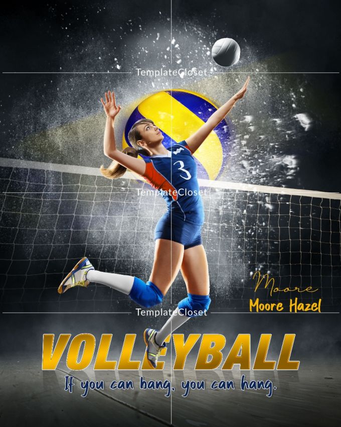 Moore Hazel Volleyball Photography Template