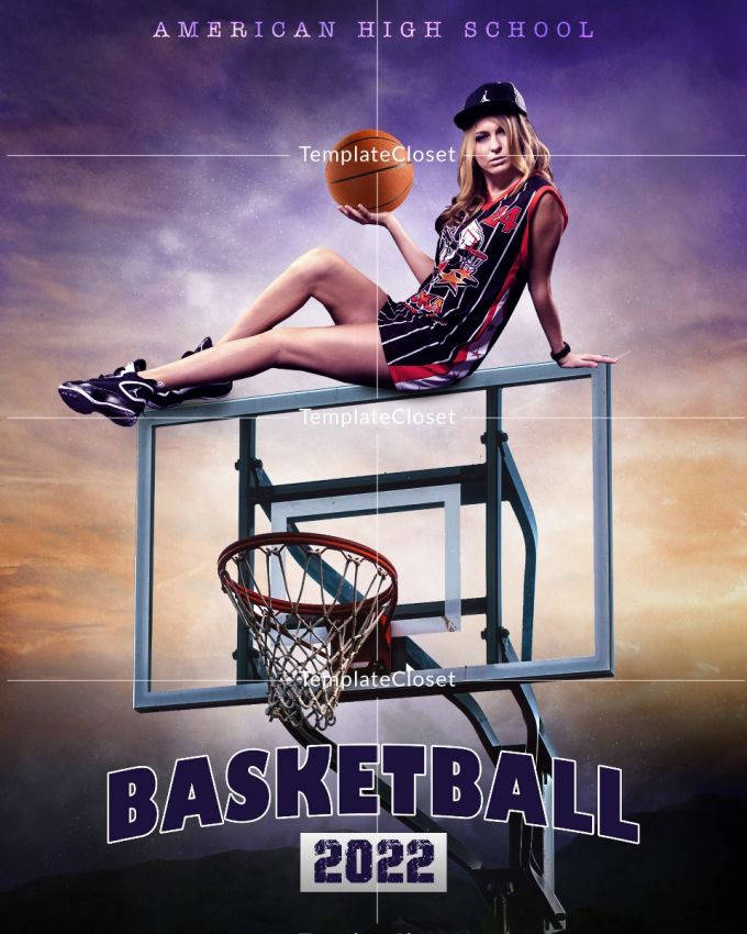 Basketball American High School Template