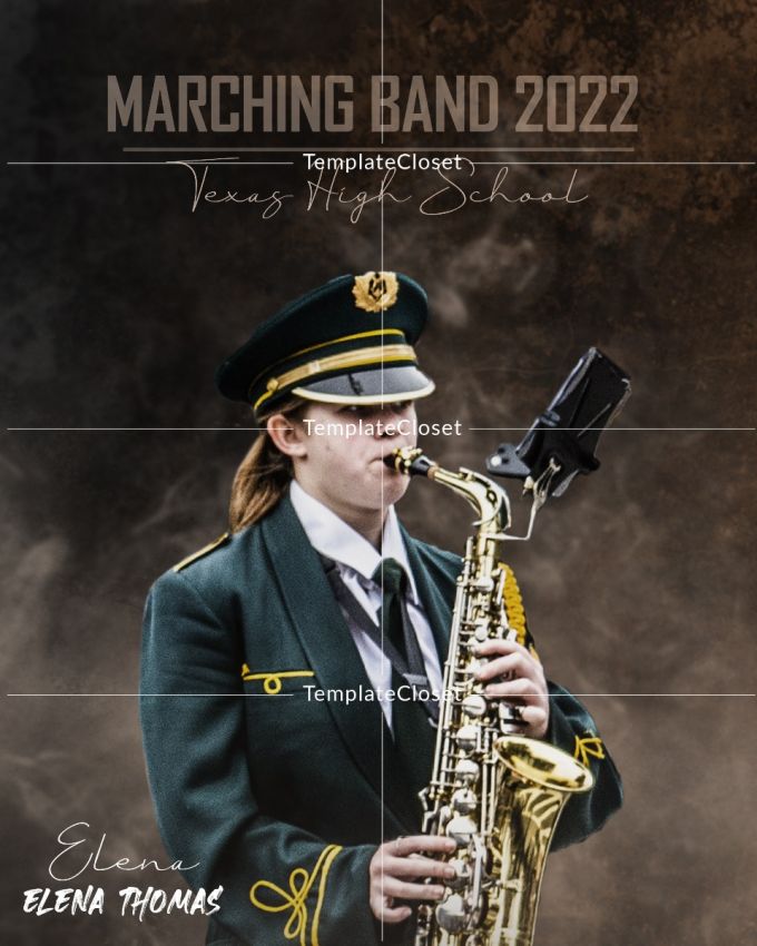 Elena Thomas - Marching Band Signature Effect Template