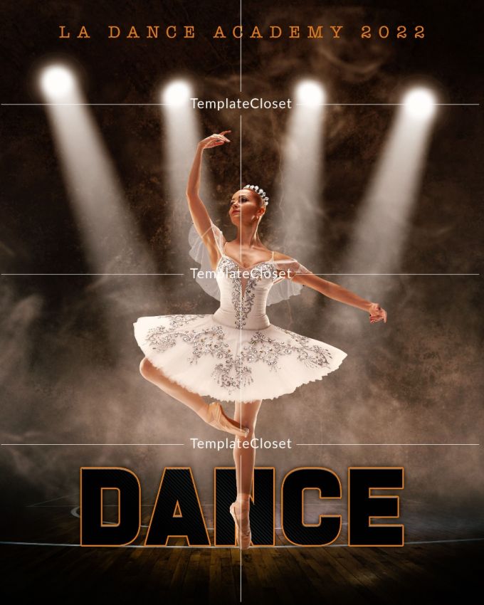 Dance Light Effect Photoshop Template
