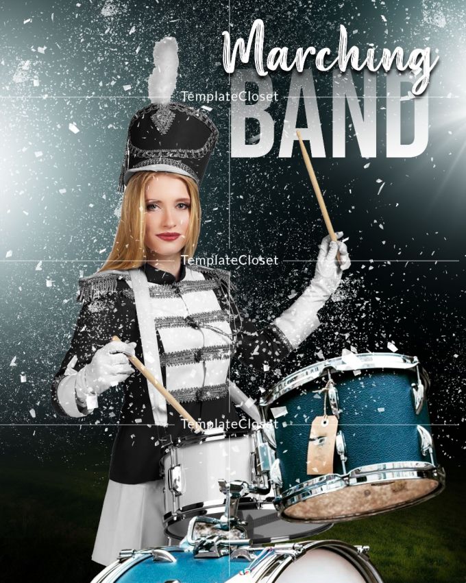Marching Band Best Light Effect Template