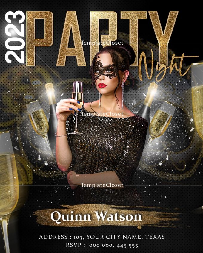 Party Night Photography Poster