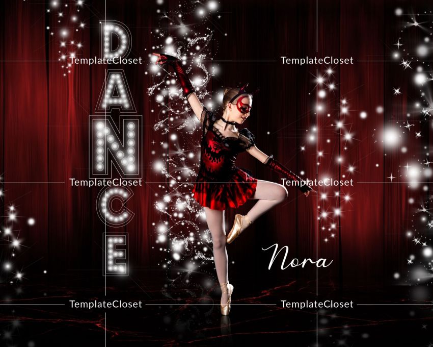 Dance Light Effect Signature Template