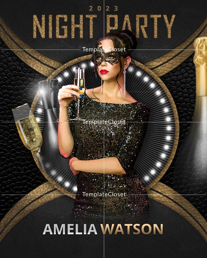Party Night Photography Poster