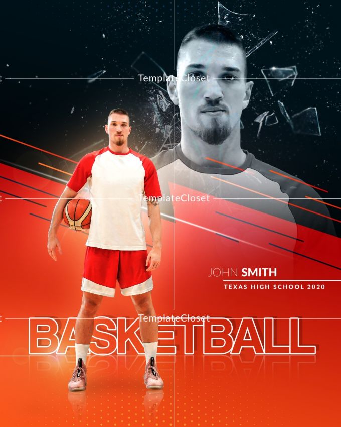 Template Closet - Signature Basketball Sports Template