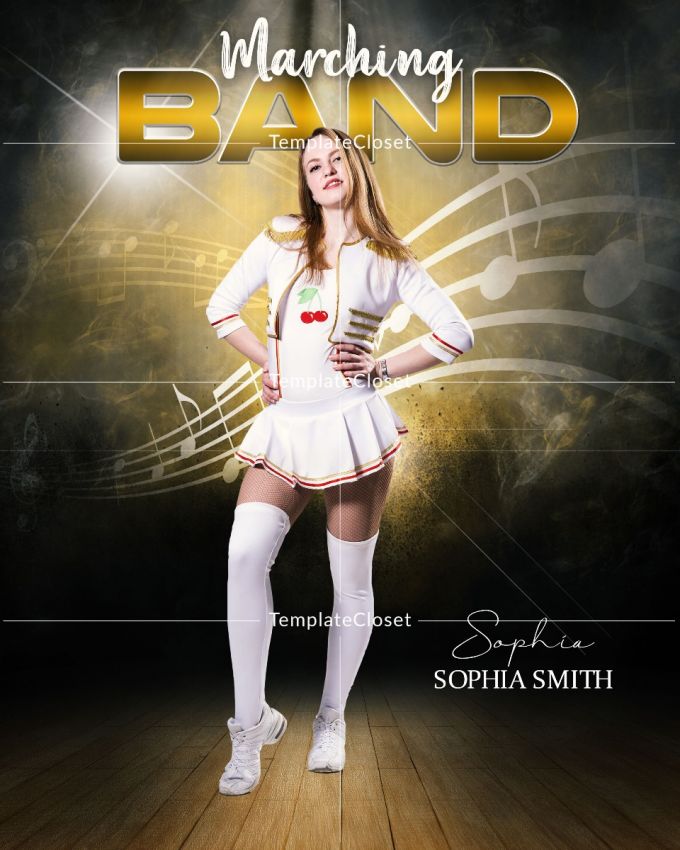 Marching Band Best Light Effect Template