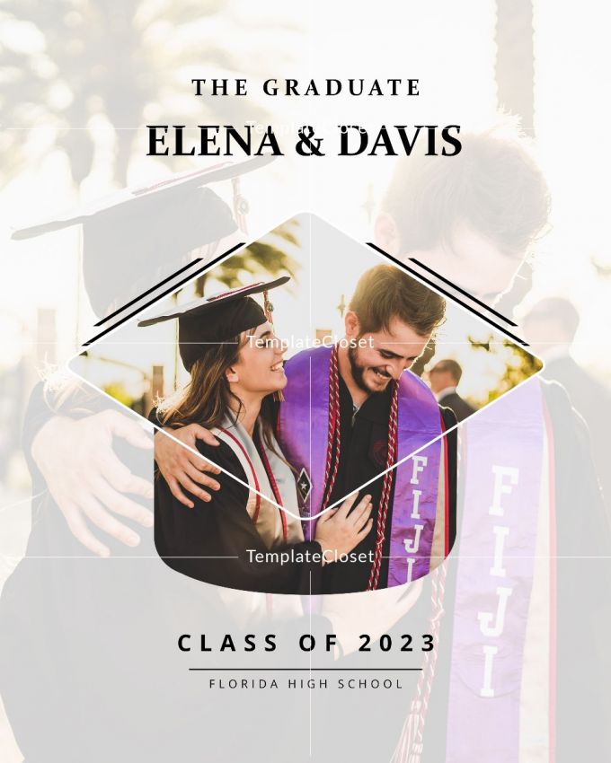 The Graduate - Senior Photography Template