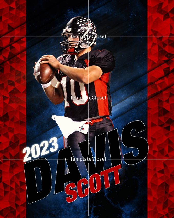 Football Sports Photoshop Poster