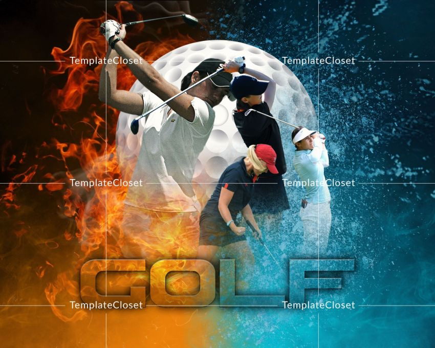 Golf Sport Photography Template
