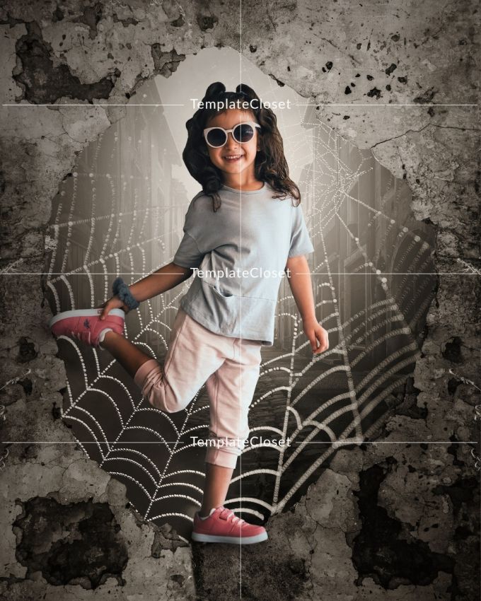 Template Closet - Kids Digital Photography Frame