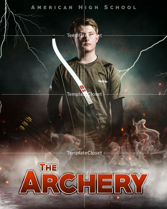 The Archery Print Ready Sports Template