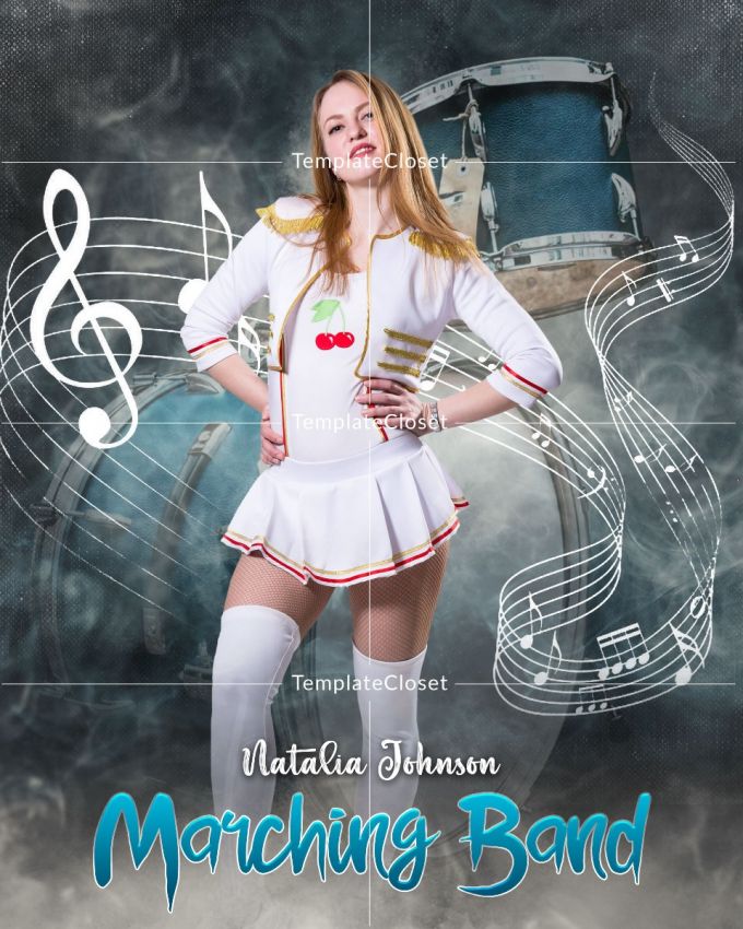 Marching Band - Print Ready Photoshop Poster