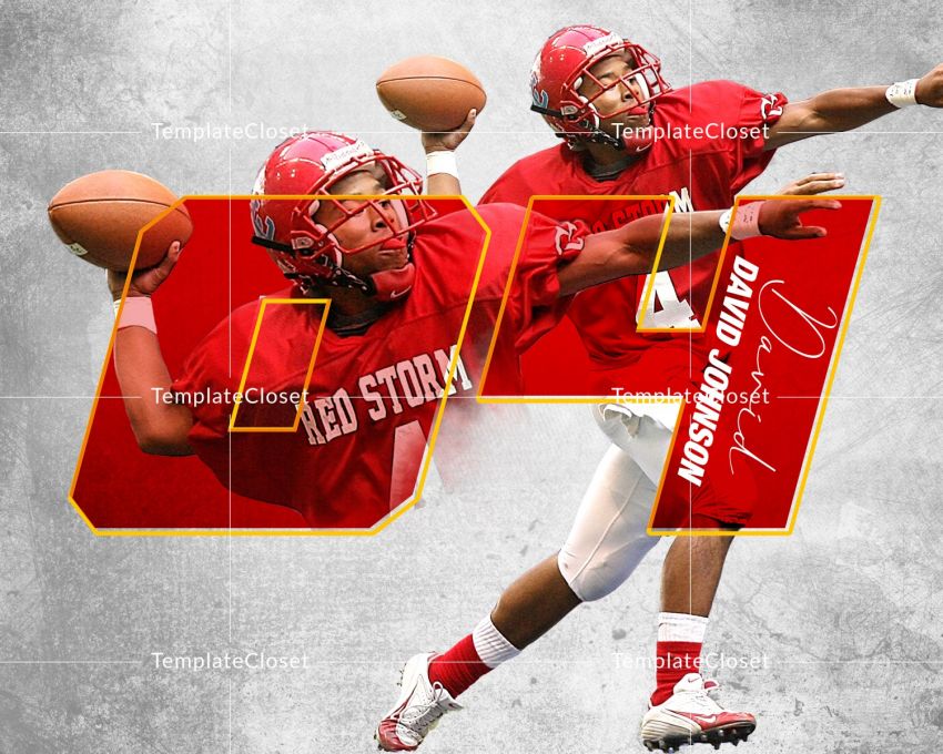 Football Memory Mate Print Ready Template