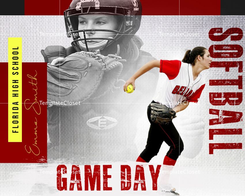 softball poster ideas