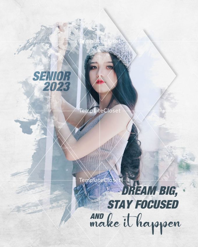 Senior Digital Photography Print Ready Template