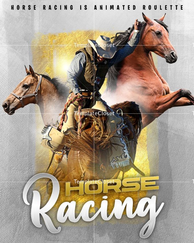 Rodeo Sports Photoshop Template