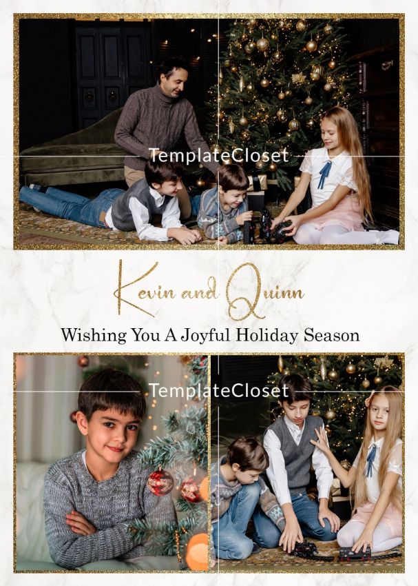 Digital Christmas Backdrop Background