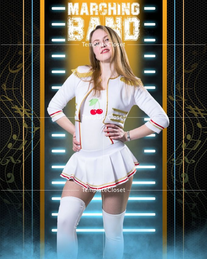 Marching Band Sports Print Ready Photography Poster