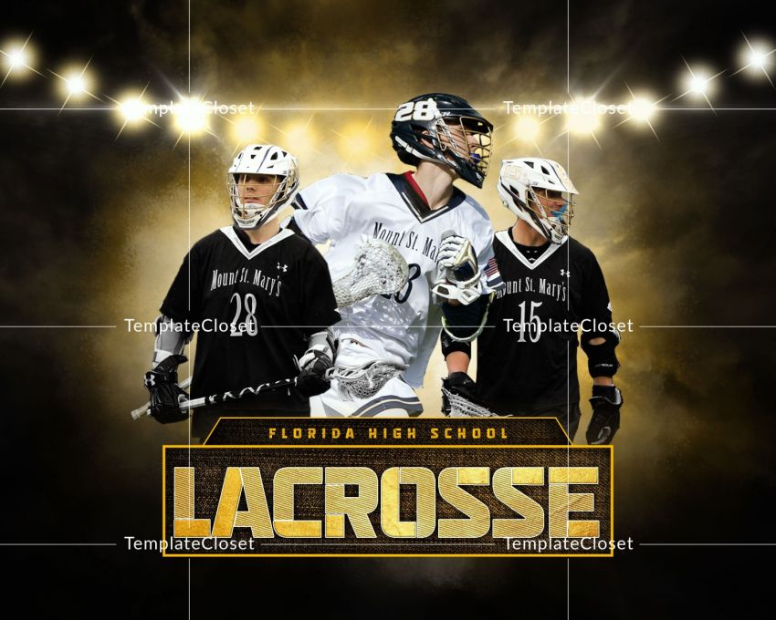 Lacrosse Trading Card Template
