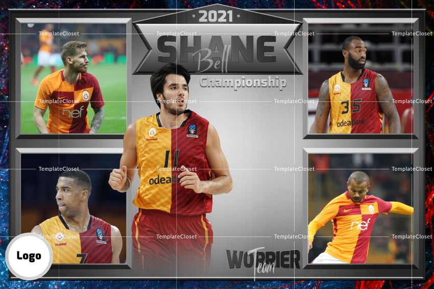 2021 Shane Bell Championship Worrier Team Template