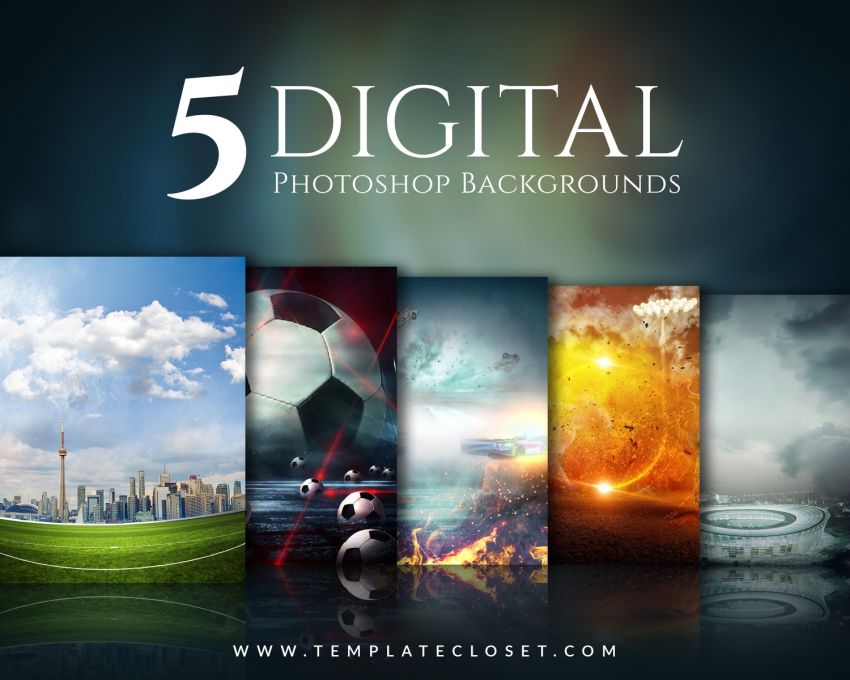 Photoshop Background Photography Template