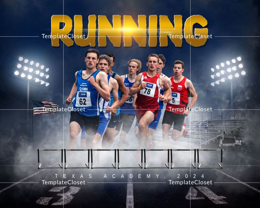 Runners Template Photography