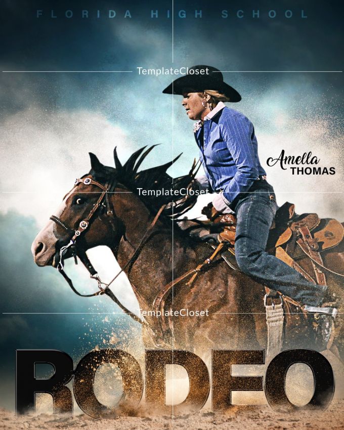 Rodeo Template Photography