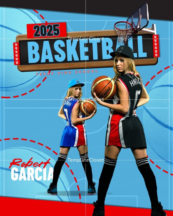 Basketball Game Day Photography Poster