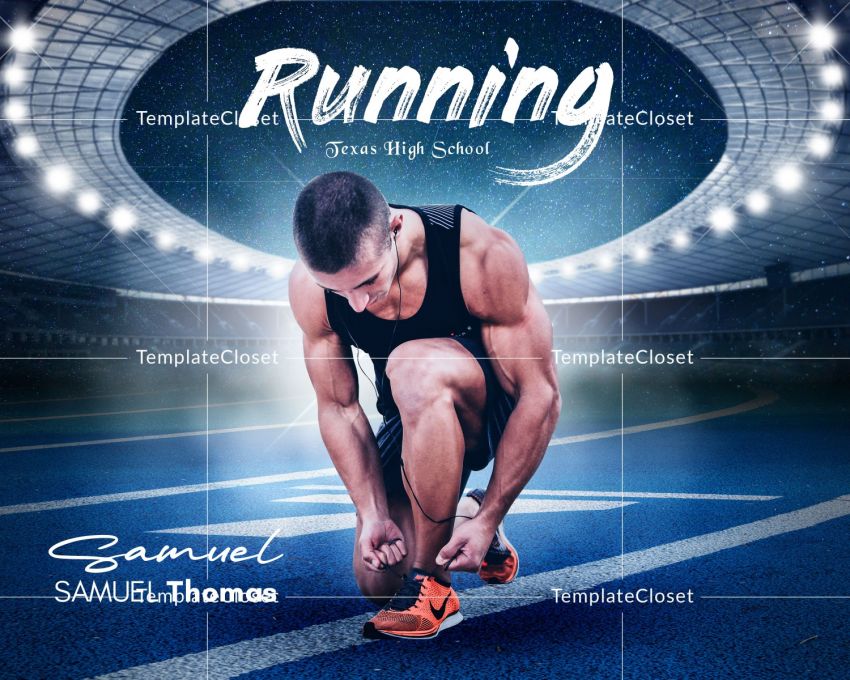Runners Template Photography