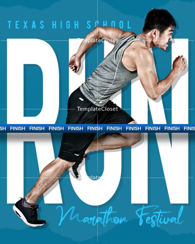 Runners Photography Template