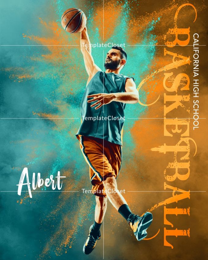 Basketball 2021 High School Template