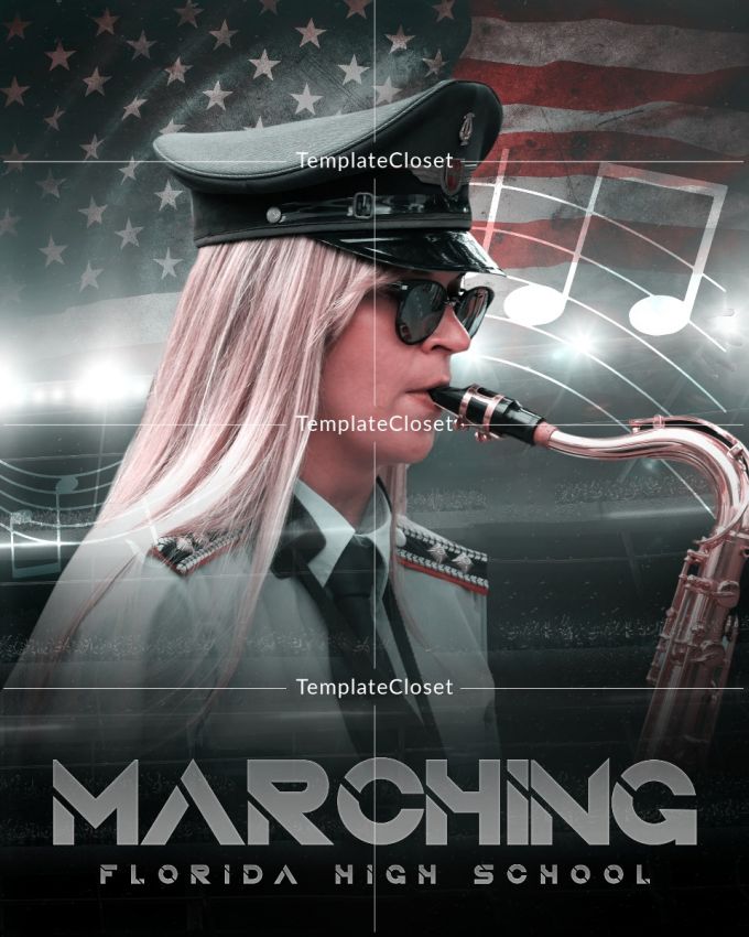 Marching High School Template