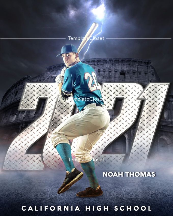 Baseball Themed Effect Template